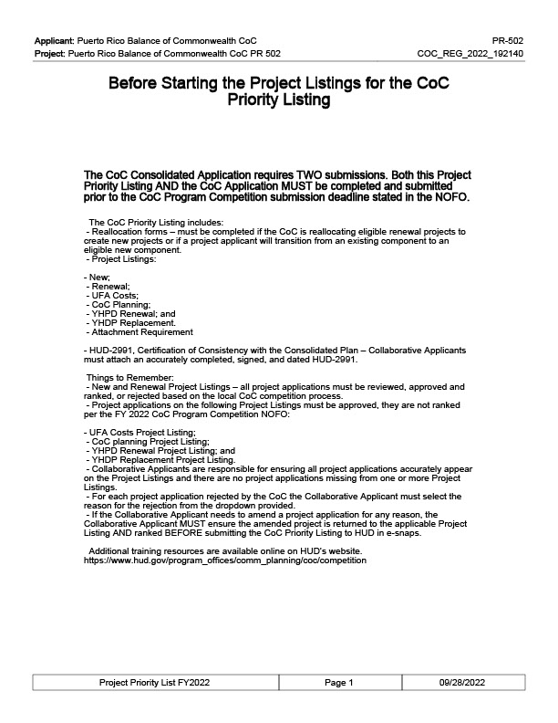 NOFO FY 2022 – CoC 502